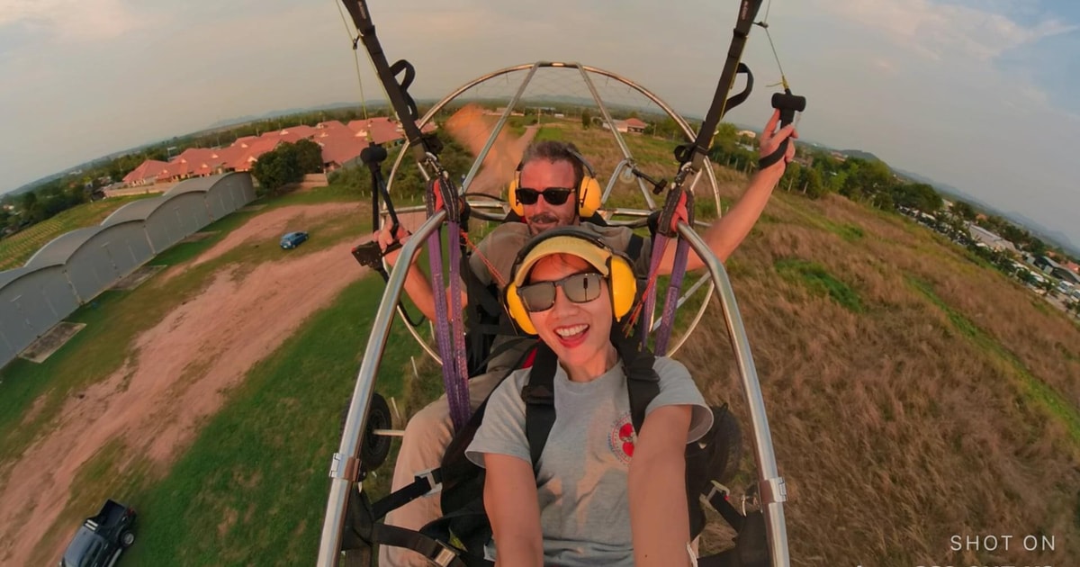 Pattaya: Beach + City Scenic Paramotor Flight by BFA | GetYourGuide