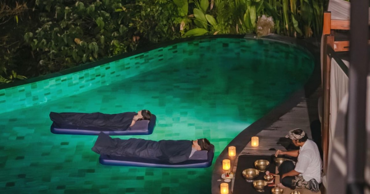 Ubud: Floating Sunset Sound Bath & Sound Healing Experience | GetYourGuide