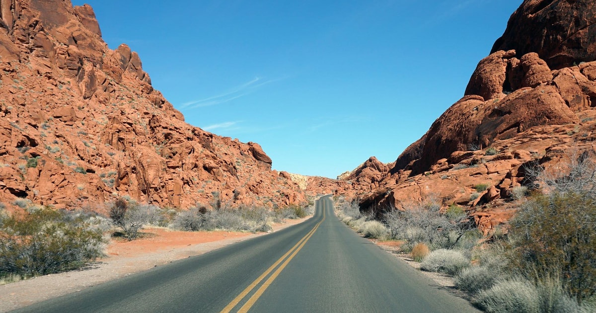 Excursion d'une journée dans le parc d'État de la vallée de feu depuis ...