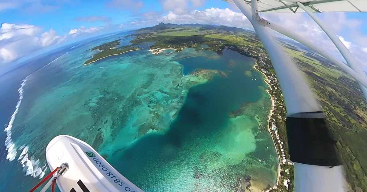 Toer met een watervliegtuig langs de oostkust van Mauritius | GetYourGuide