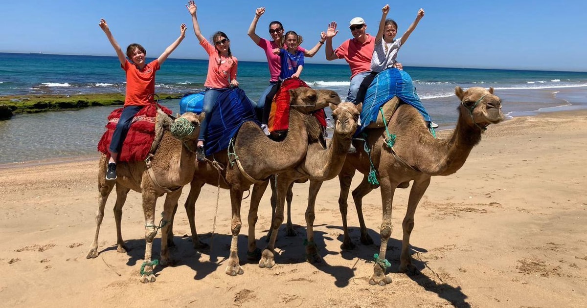 Sunset with Camel ride in Tangier ends with walking tour | GetYourGuide