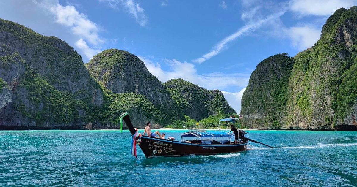 Phi Phi Island : Private Longtail Boat 4 hours Phi Phi Lay | GetYourGuide