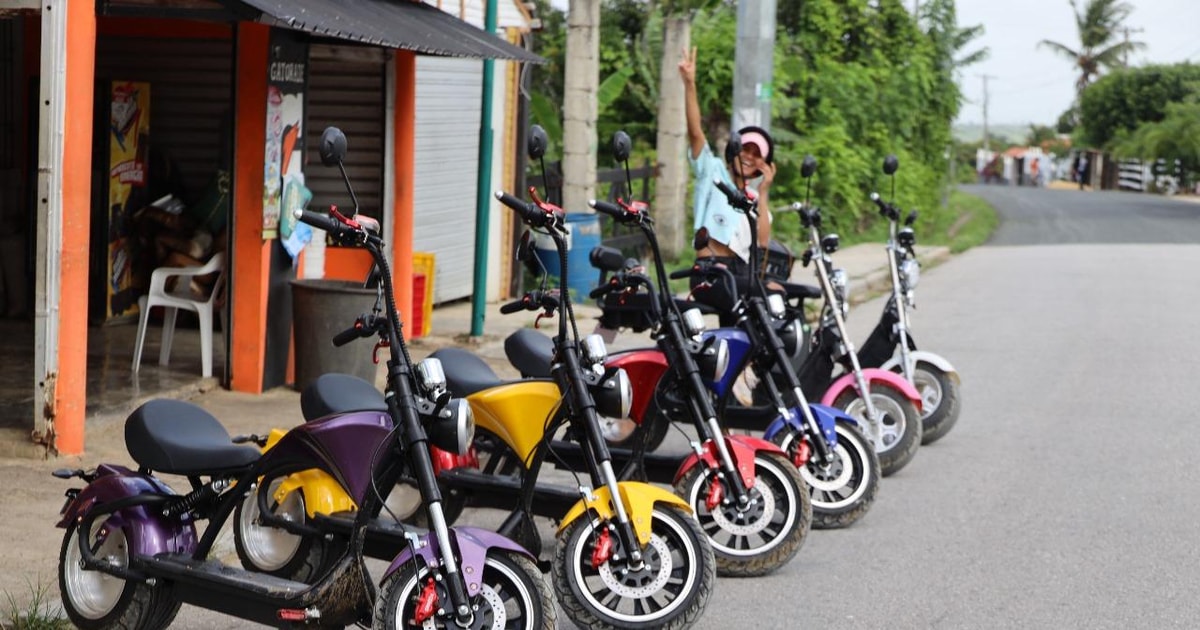 Bavaro Punta Cana: City Tour with Harley models E-Scooters | GetYourGuide