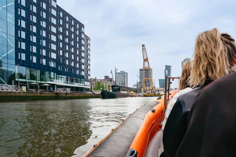 Rotterdam: RIB Speedboat Sightseeing Cruise | GetYourGuide