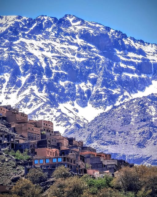 montañas del atlas y desierto de agfay, excursión de un día con paseo ...