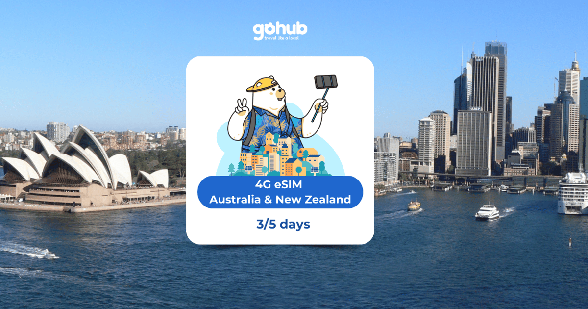 [BLACK FRIDAY] Australia & New Zealand: eSIM Data Plan | GetYourGuide