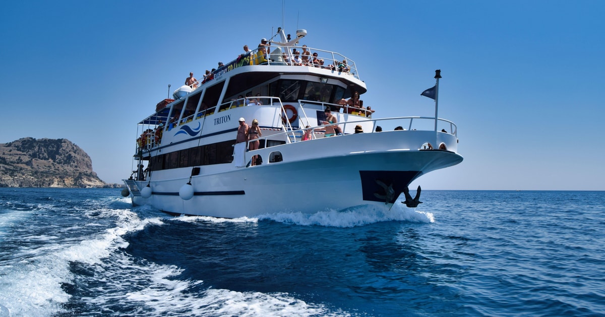 Rhodes: Bay to Bay Cruise with Lunch | GetYourGuide