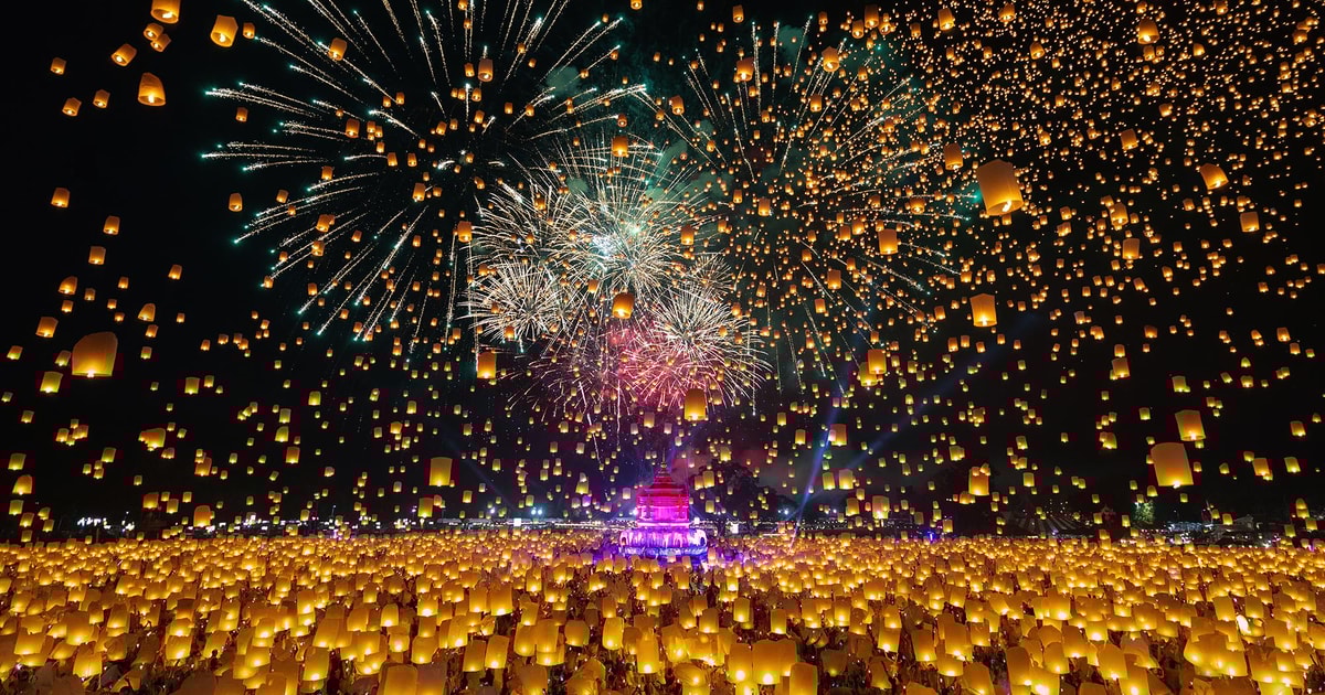 Chiang Mai 2026 CAD Yi Peng Sky Lantern Festival (Official） | GetYourGuide