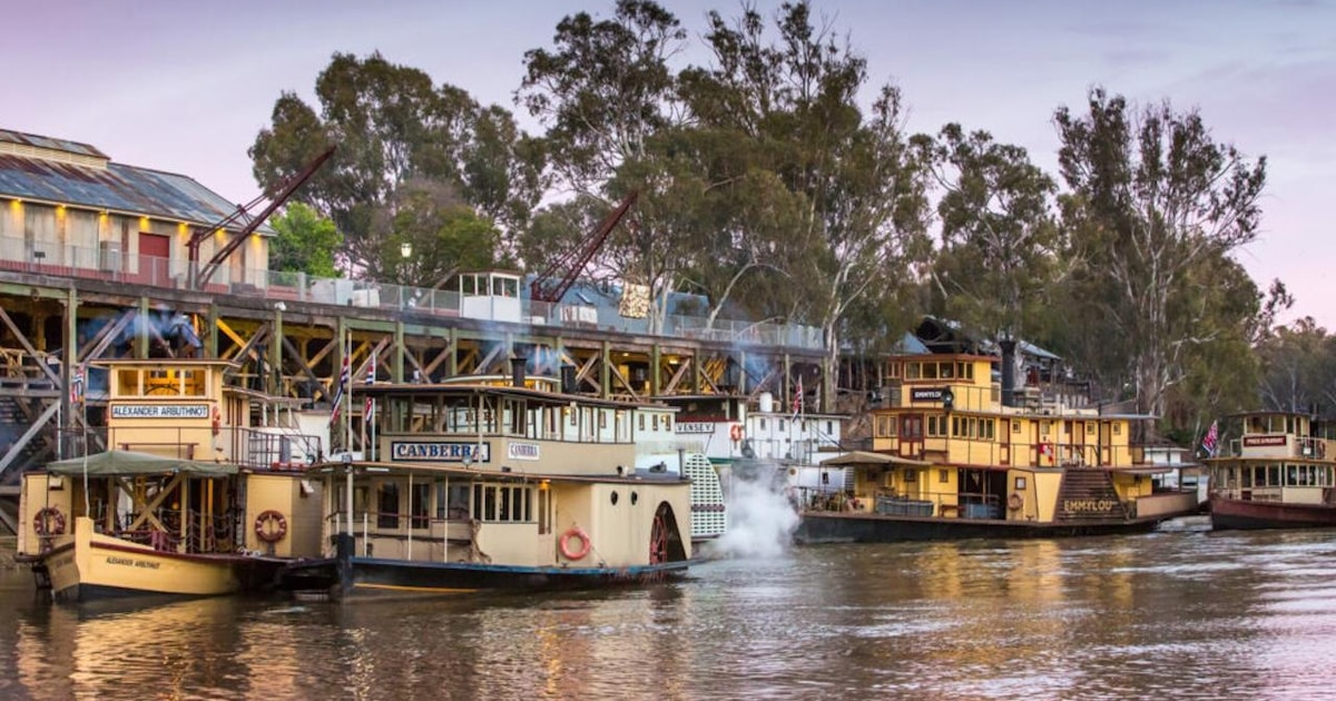 Melbourne: Murray River Paddle Steamer, Wine & Wildlife Tour | GetYourGuide