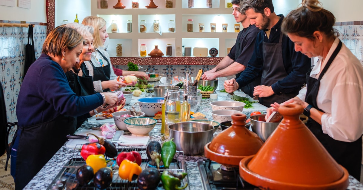 Marrakech: Moroccan Cooking Class with Market Visit and Meal | GetYourGuide
