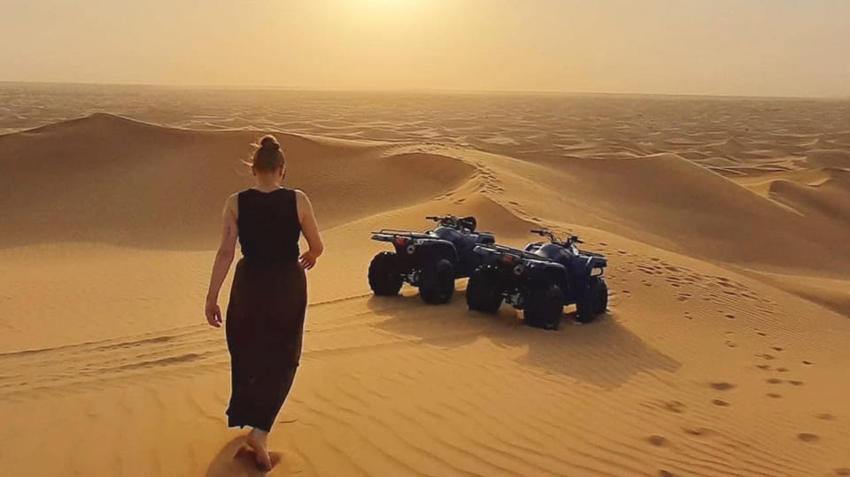 Dubai: Quad & ATV Bike, Red Dune Desert and Safari Adventure | GetYourGuide