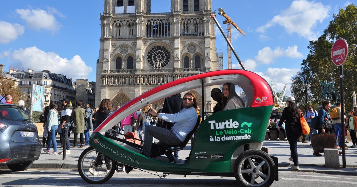 Det bedste af Paris: Privat rickshaw-tur med guide | GetYourGuide