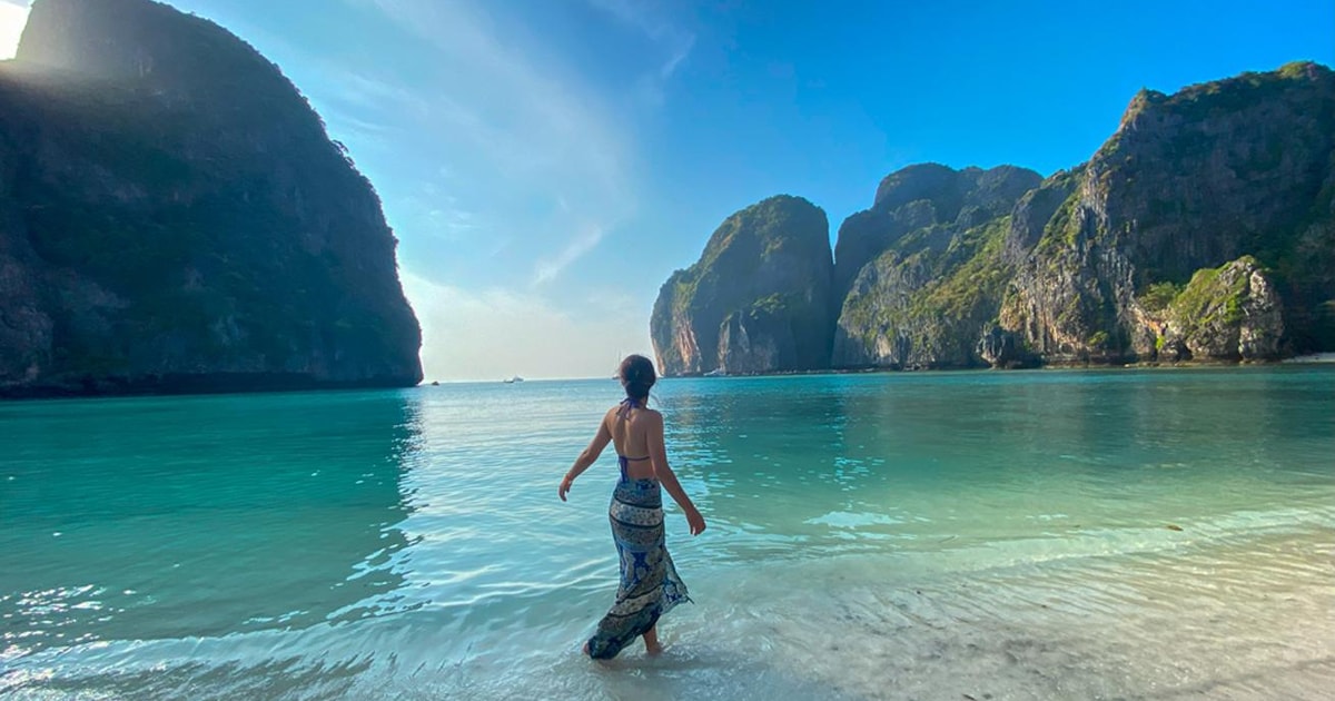 Koh Phi Phi: Halve dag Maya Bay zonsondergang & plankton per speedboot ...