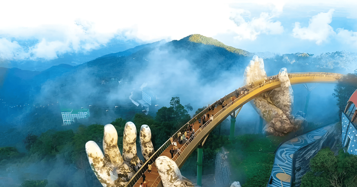 Desde Da Nang/Hoi An: Golden Bridge Ba Na Hills tour de 1 día ...