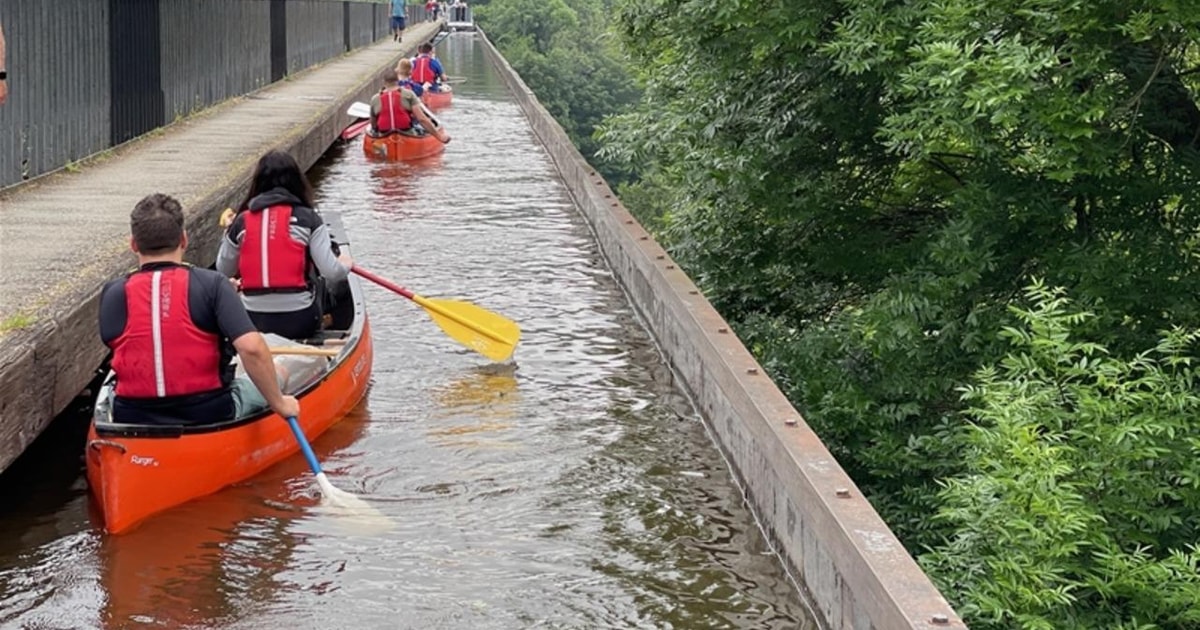 Llangollen : excursion en canoë sur l'aqueduc | GetYourGuide