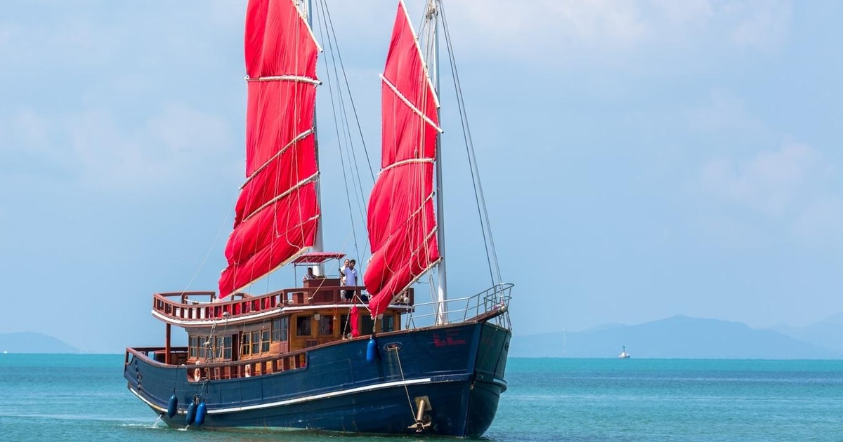 Koh Samui: romantische dinercruise bij zonsondergang door de Rode Baron ...