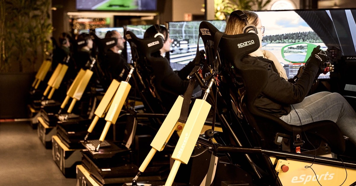 Cologne: Experience the full-motion racing simulator | GetYourGuide