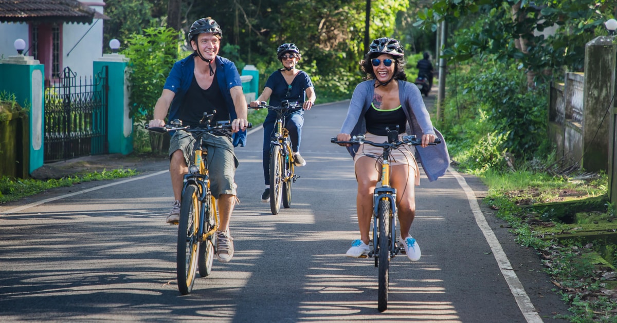 Goa: Old Goa and Divar Island E-Bike Tour with Snacks | GetYourGuide