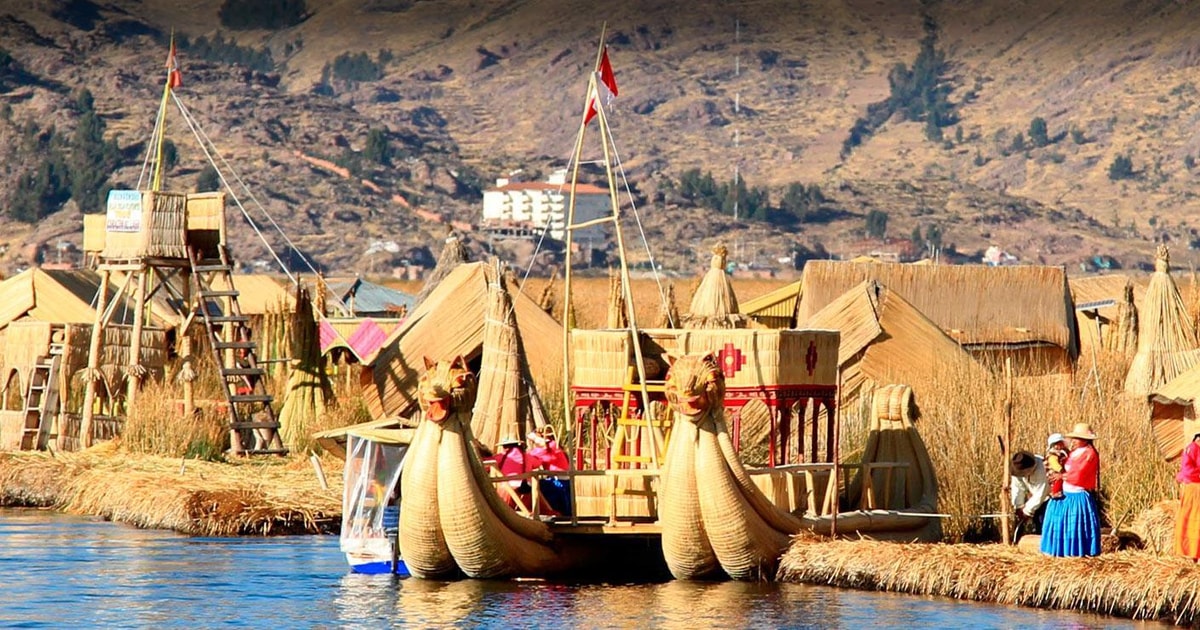 From Puno: Islands Uros Taquile with food | Titicaca Lagoon | GetYourGuide