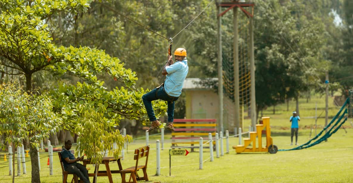 Uganda : Zipline Adventure with Obstacle Course | GetYourGuide