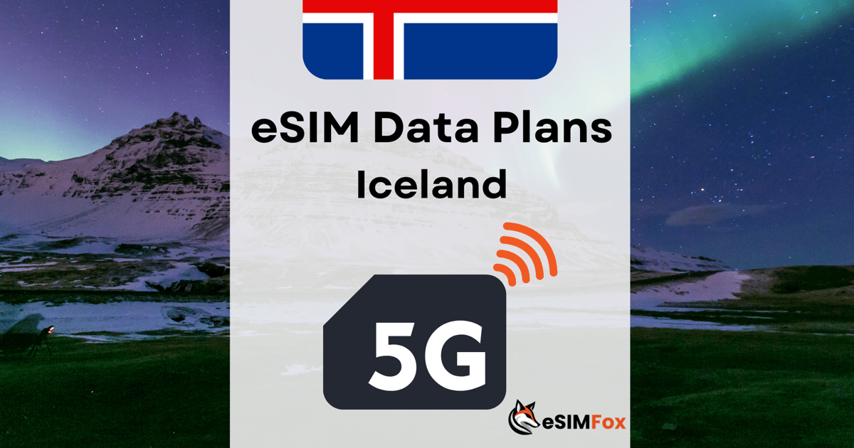 eSIM IJsland : Internet Data Plan 4G/5G | GetYourGuide