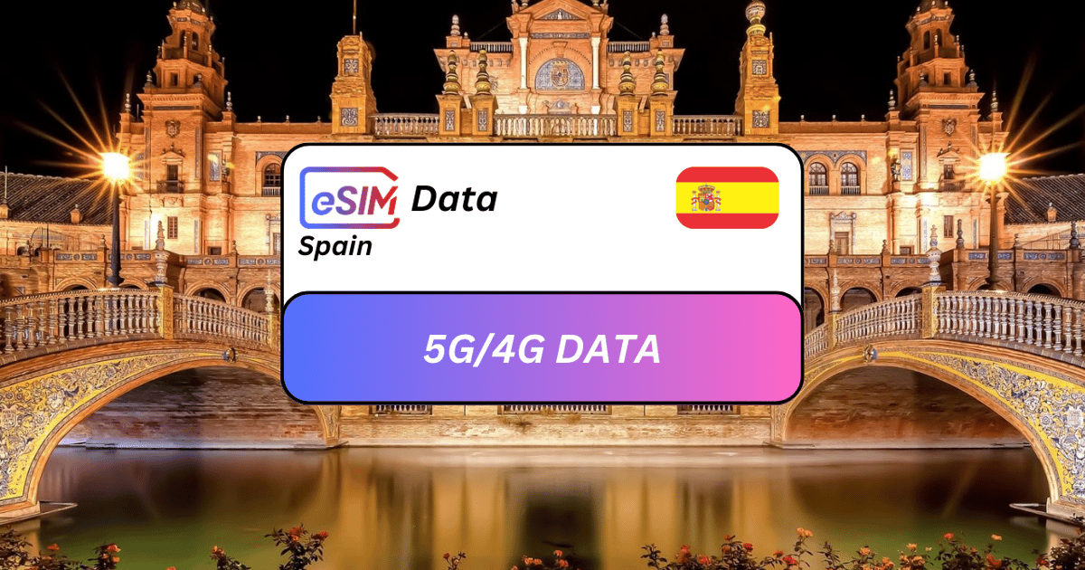 From Seville: Spain eSIM Roaming Data Plan | GetYourGuide