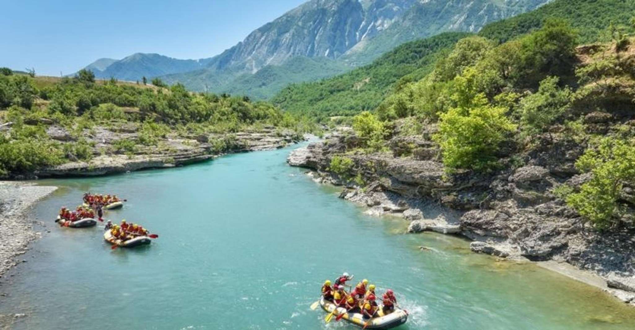 Permet, Vjosa Rafting and Thermal Baths | Multi-day Trip in Gjirokaster
