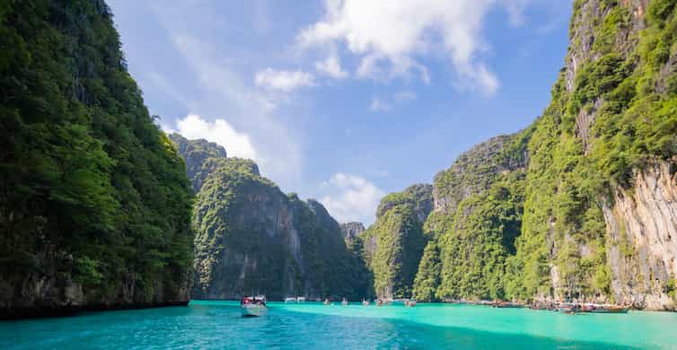 From Phi Phi Island: Maya Bay Sunset & Plankton by Speedboat | GetYourGuide