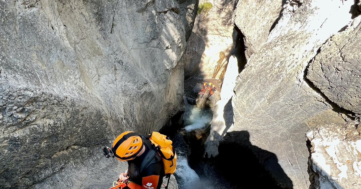 Banff: Beginner Canyoning Half-Day Tour | GetYourGuide