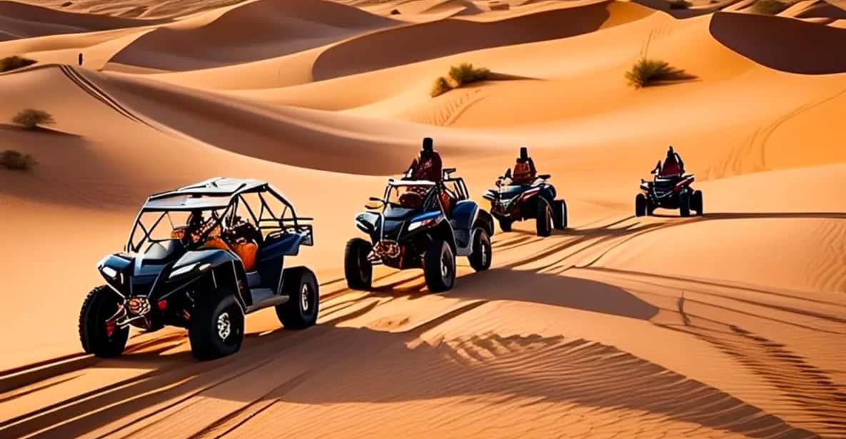 Doha: QuadBike/Buggy, Dune Bashing, SandBoarding, DesertTour | GetYourGuide