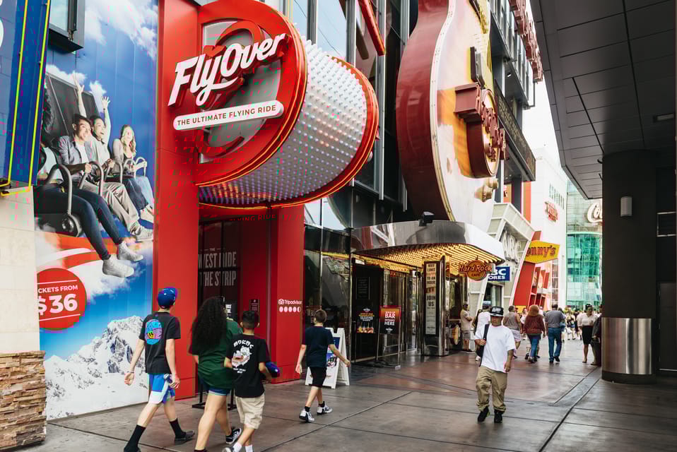 Las Vegas FlyOver Ultimate Flying Ride Deneyim Bileti | GetYourGuide
