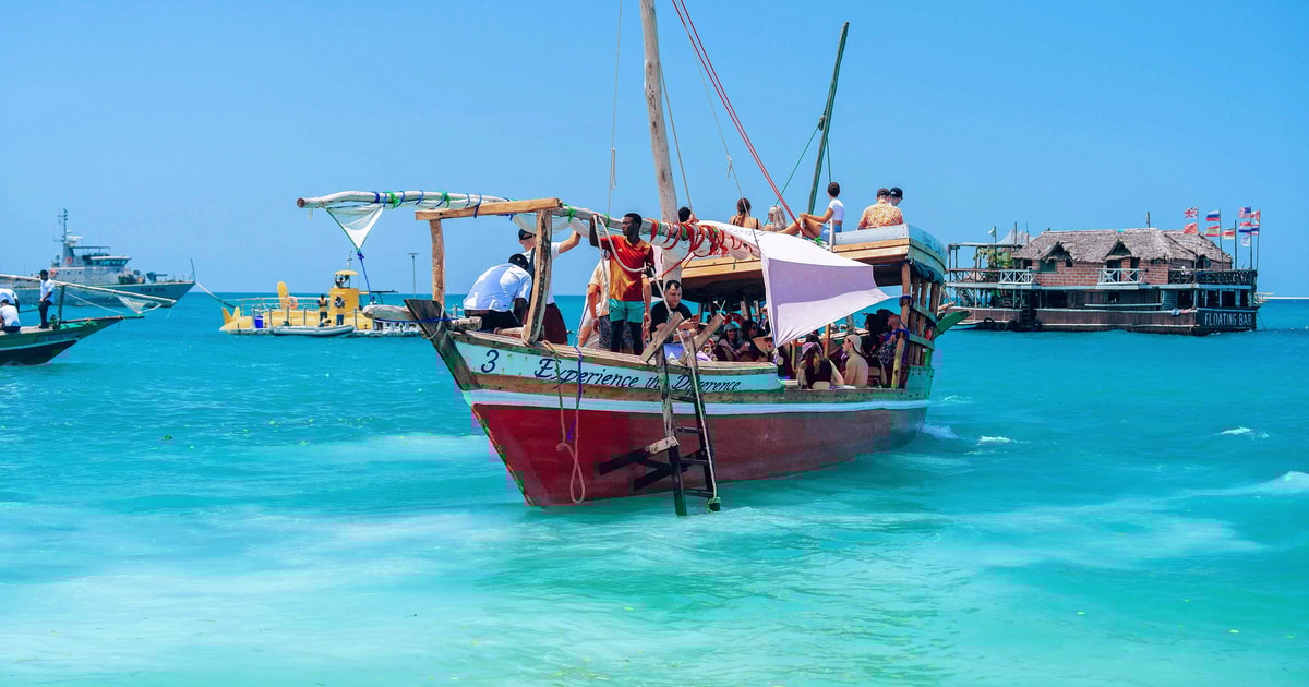 Zanzibar : Best Nyange sandbank experience trip | GetYourGuide