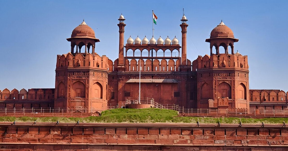 Rondleiding zonder wachtrij door het iconische Rode Fort van Delhi ...