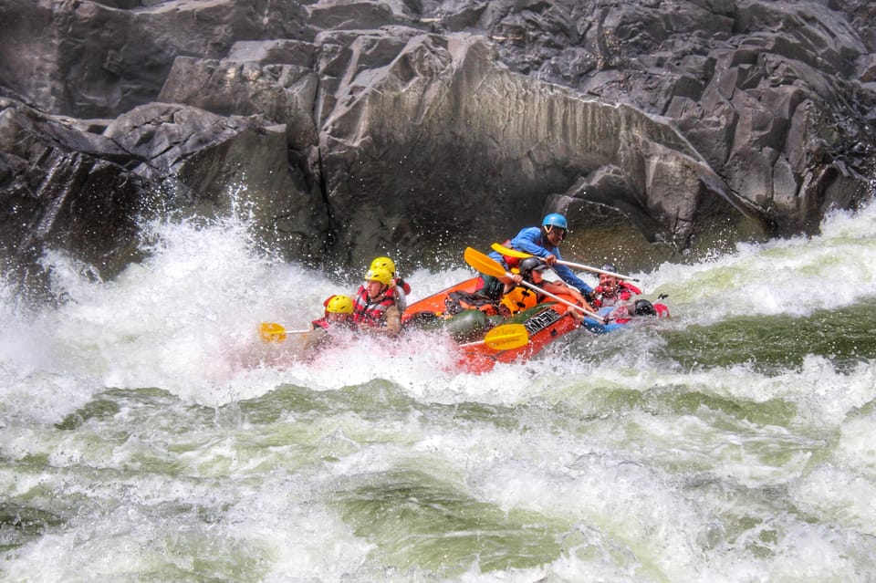Victoria Falls: Zambezi Whitewater Rafting & Sunset Cruise | GetYourGuide