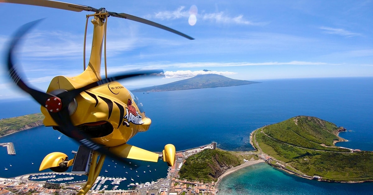 Azores Gyrocopter Flight Experience- Triangle Islands | GetYourGuide