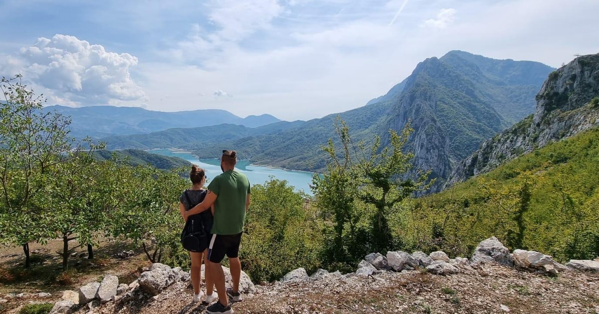 Hiking day tour of Bovilla Lake & Gamti Mountain from Tirana | GetYourGuide