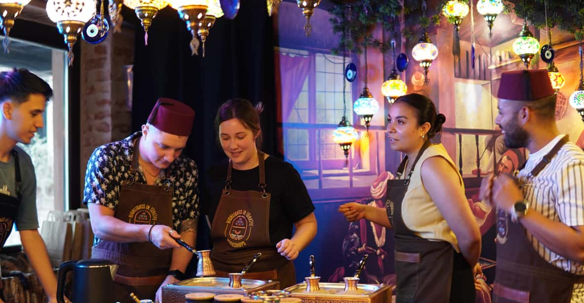 Turkish Coffee Workshop on Sand & Fortune Telling + Gift Set | GetYourGuide