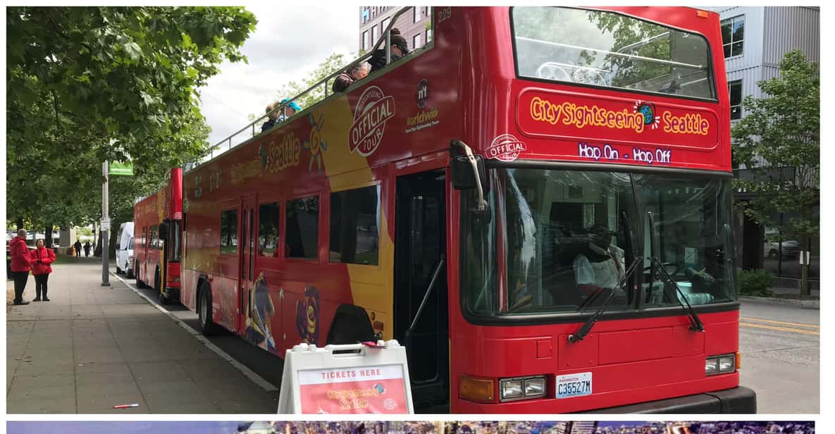 City Sightseeing Seattle: HOHO Bus Tour+Sky View Observatory | GetYourGuide