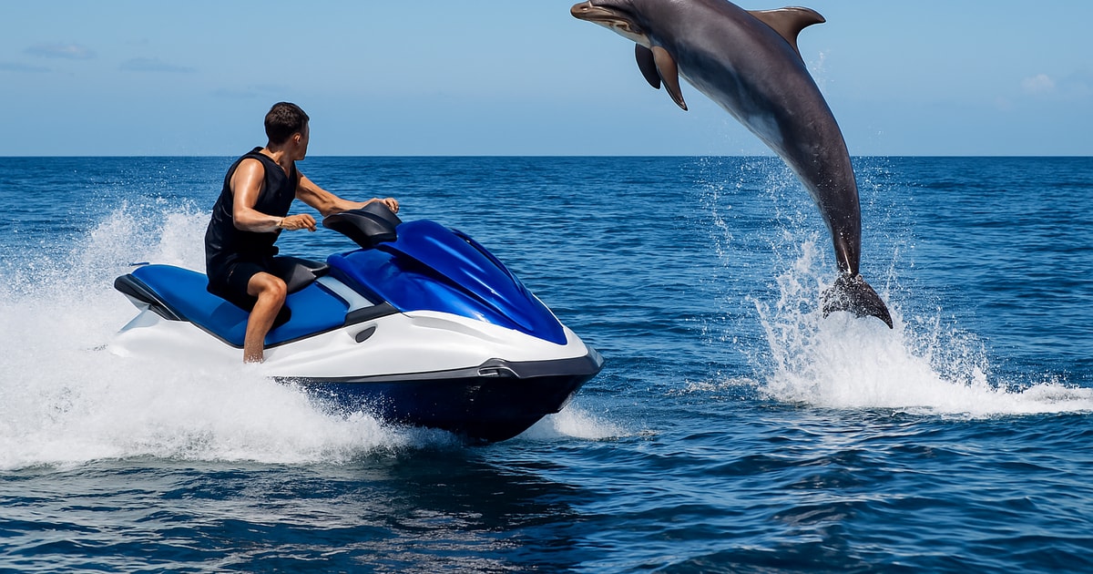 Muscat : Dolphin Watching Trip & Jet Ski Ride Adventure | GetYourGuide