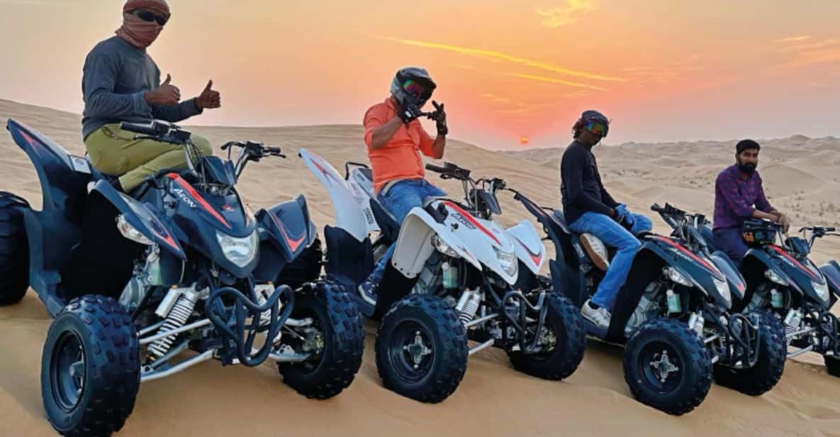 Doha: Alle activiteiten in de woestijn ATV Quad, Dunebashing | GetYourGuide
