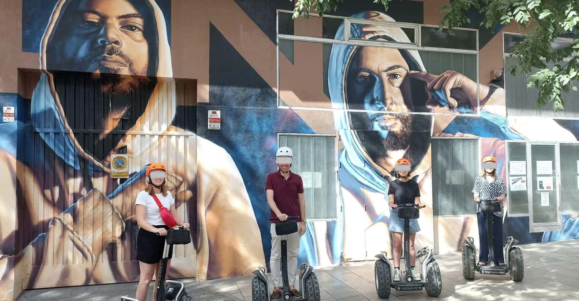 Madrid: Segway-kierros 2h: Yksityinen Grafitis/Street Art Segway Tour ...