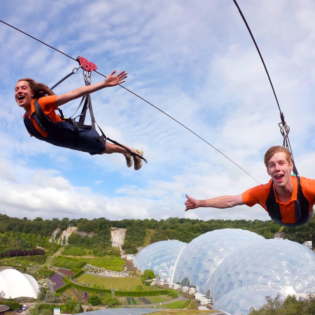 Cornwall: Eden Project Zip Wire Experience | GetYourGuide