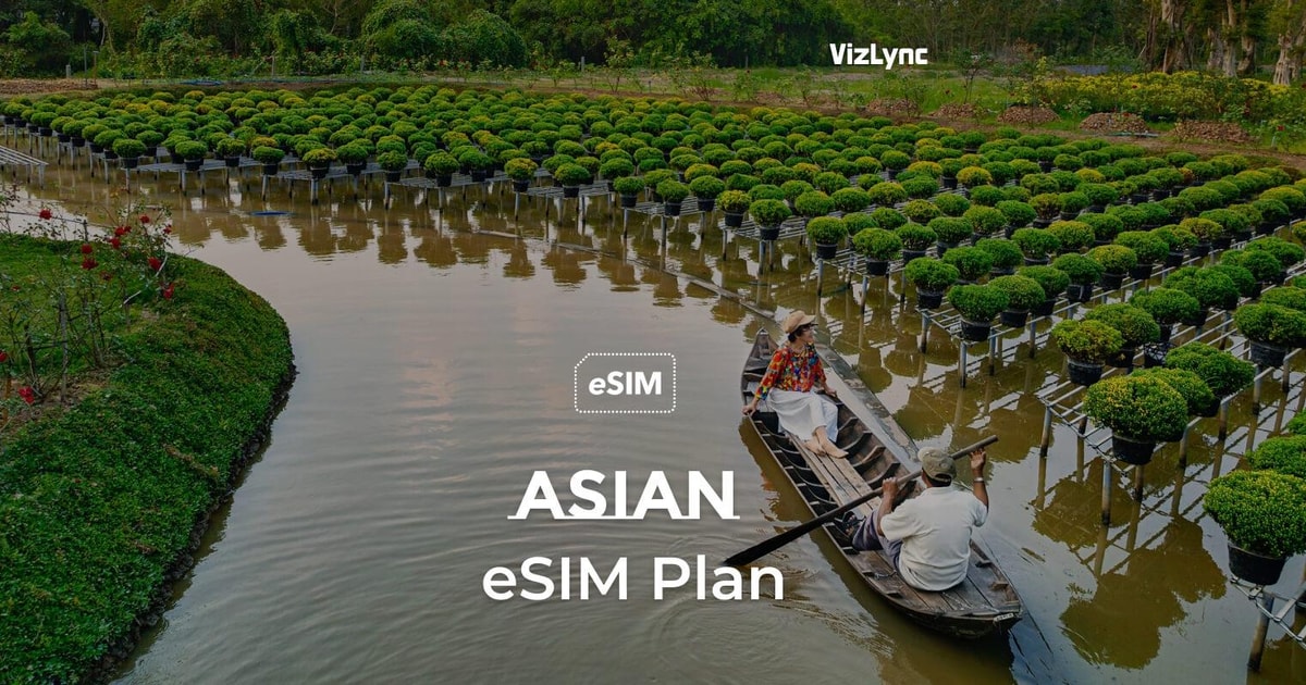 Plan Asia Travel eSIM para 8 días con 6 GB de datos de alta velocidad ...