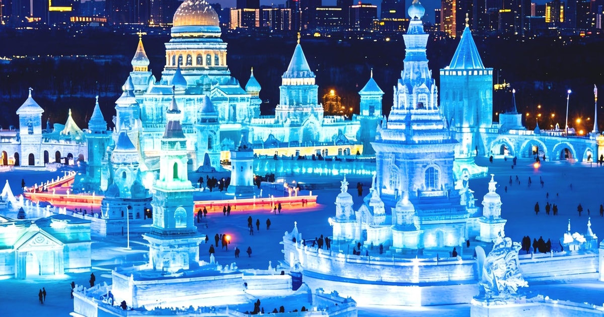 Harbin: il mondo del ghiaccio e della neve + (sauna/tour opzionali ...
