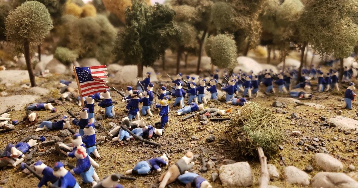 Gettysburg: Diorama della Guerra Civile biglietto d'ingresso al museo ...