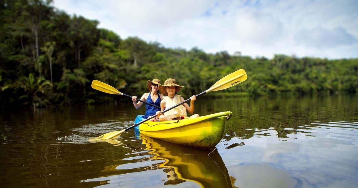 From Puerto Maldonado || Kayak Tour +Monkey Island for 1 Day | GetYourGuide