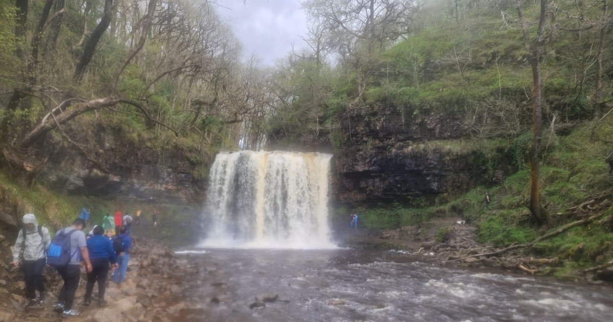 Guided Breacon Beacons 4 waterfalls in day hike from Cardiff | GetYourGuide