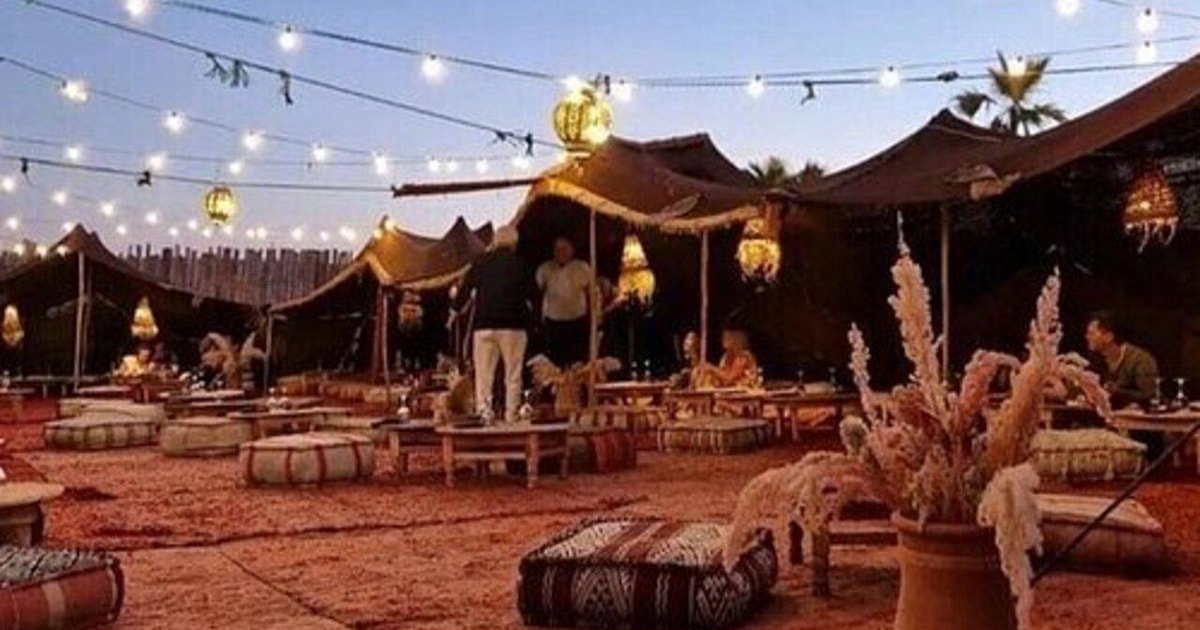 Marrakech: Agafay Desert Dinner with Welcome Tea and Sunset | GetYourGuide