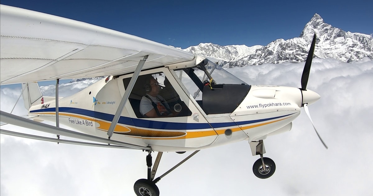 From Pokhara: 15 minutes Ultralight | GetYourGuide