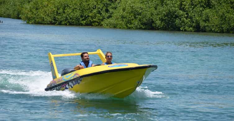 Speedboat at the Nichupte Lagoon | GetYourGuide